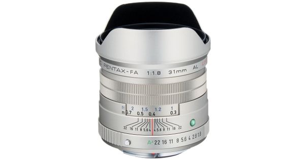 Pentax-FA 31mm f/1.8 Limited Lens (Silver) 20280 | Ricoh Pentax-FA 31mm f/1.8 Limited Lens (Silver) 20280 | Ricoh